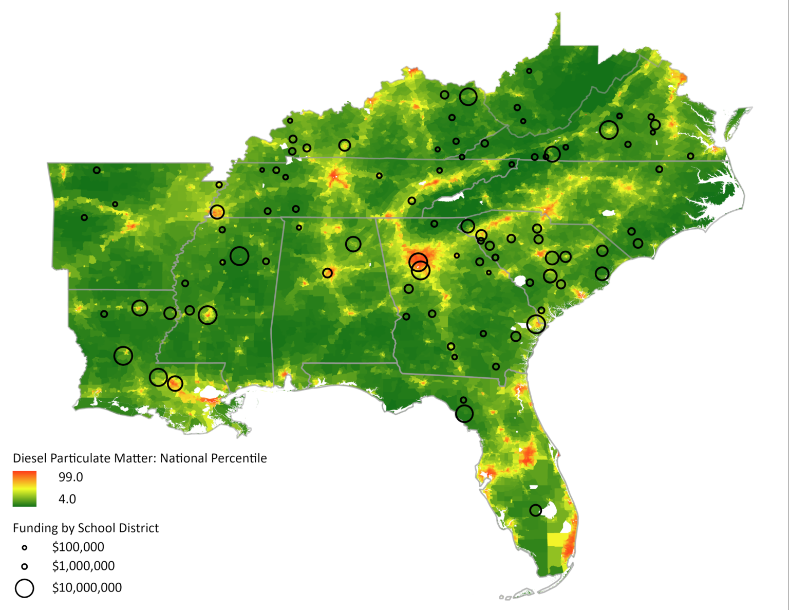 Map of the Month - September - Southeast Energy Efficiency Alliance