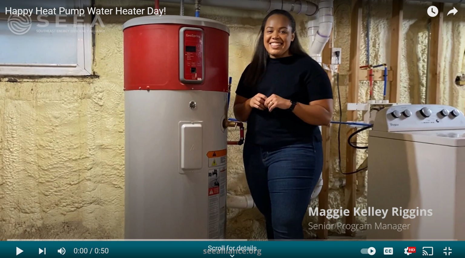 Happy Heat Pump Water Heater Day! - Southeast Energy Efficiency Alliance