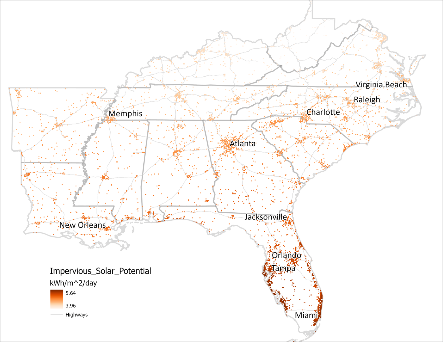 September Map of the Month - Southeast Energy Efficiency Alliance