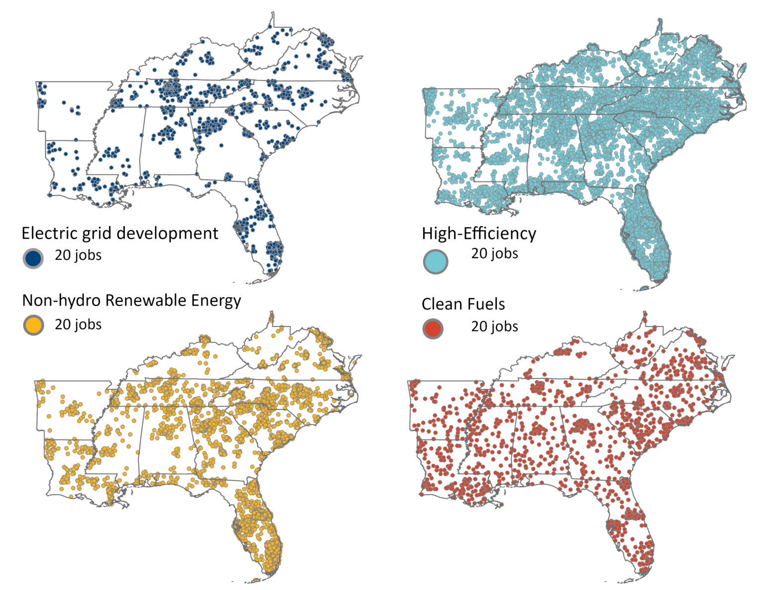 Map of the Month Archives - Southeast Energy Efficiency Alliance